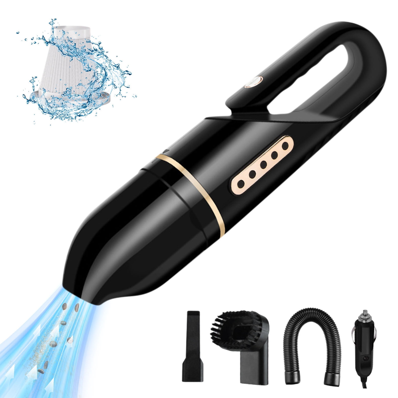 HOMBOTI Handheld Vacuum Cleaner,Car Mounted Vacuum Cleaner- Small ...