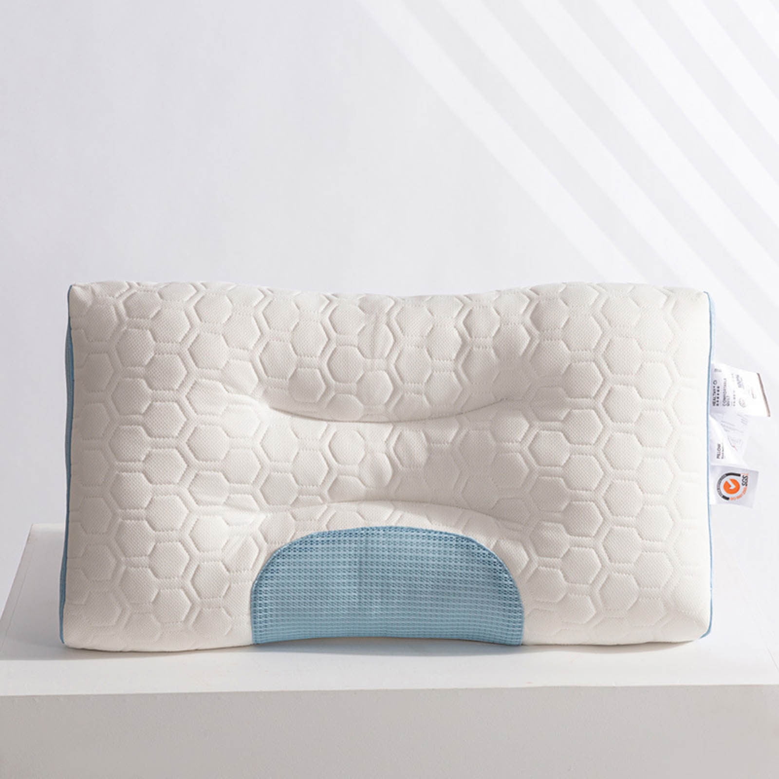 HOMBOTI Pillows for Bed Clearance Soft And Non Collapsing Core Protects ...