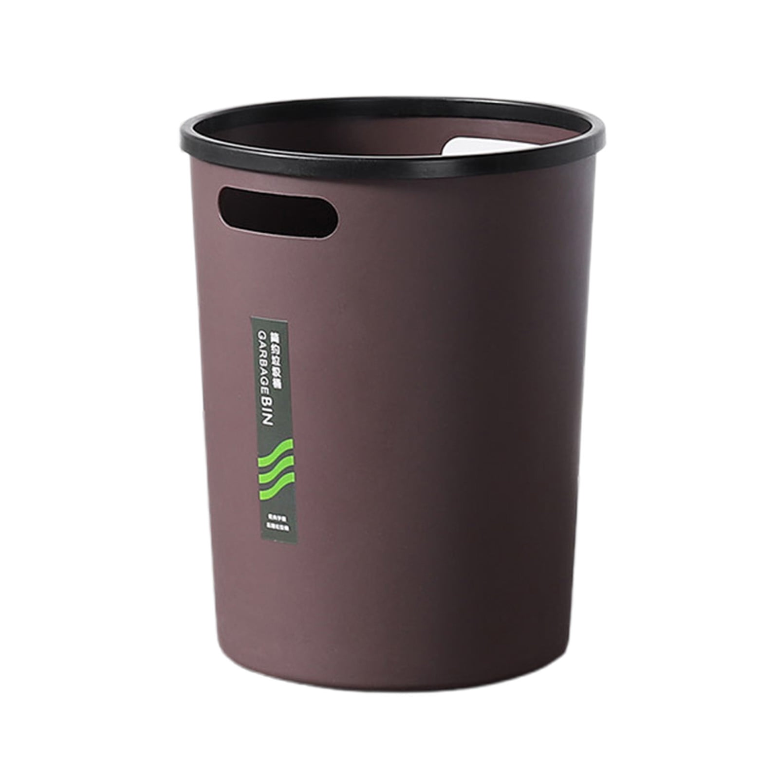 HOMBOTI Trash Can for Bathroom Extra Large Garbage Can Plastic Round ...