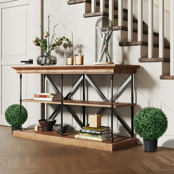 HOMCOM Set of 2 20.5" Artificial Ball Boxwood Topiary Trees with Pot ...