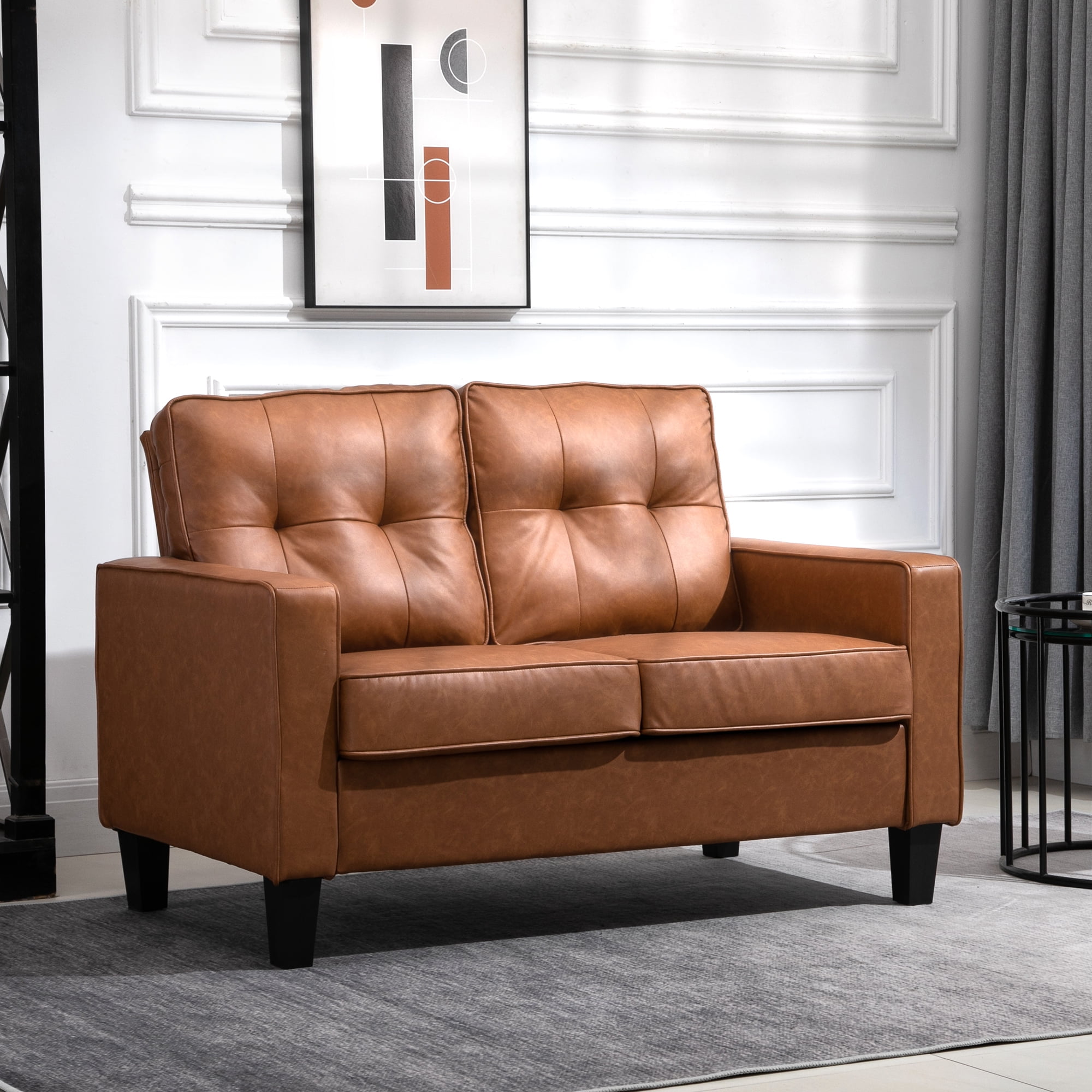 Wide loveseat store