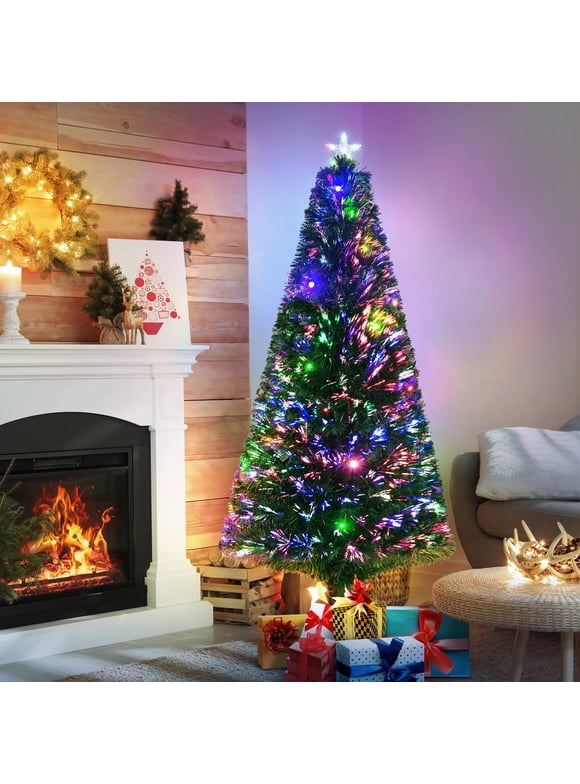 Pre-Lit Christmas Trees - Walmart.com