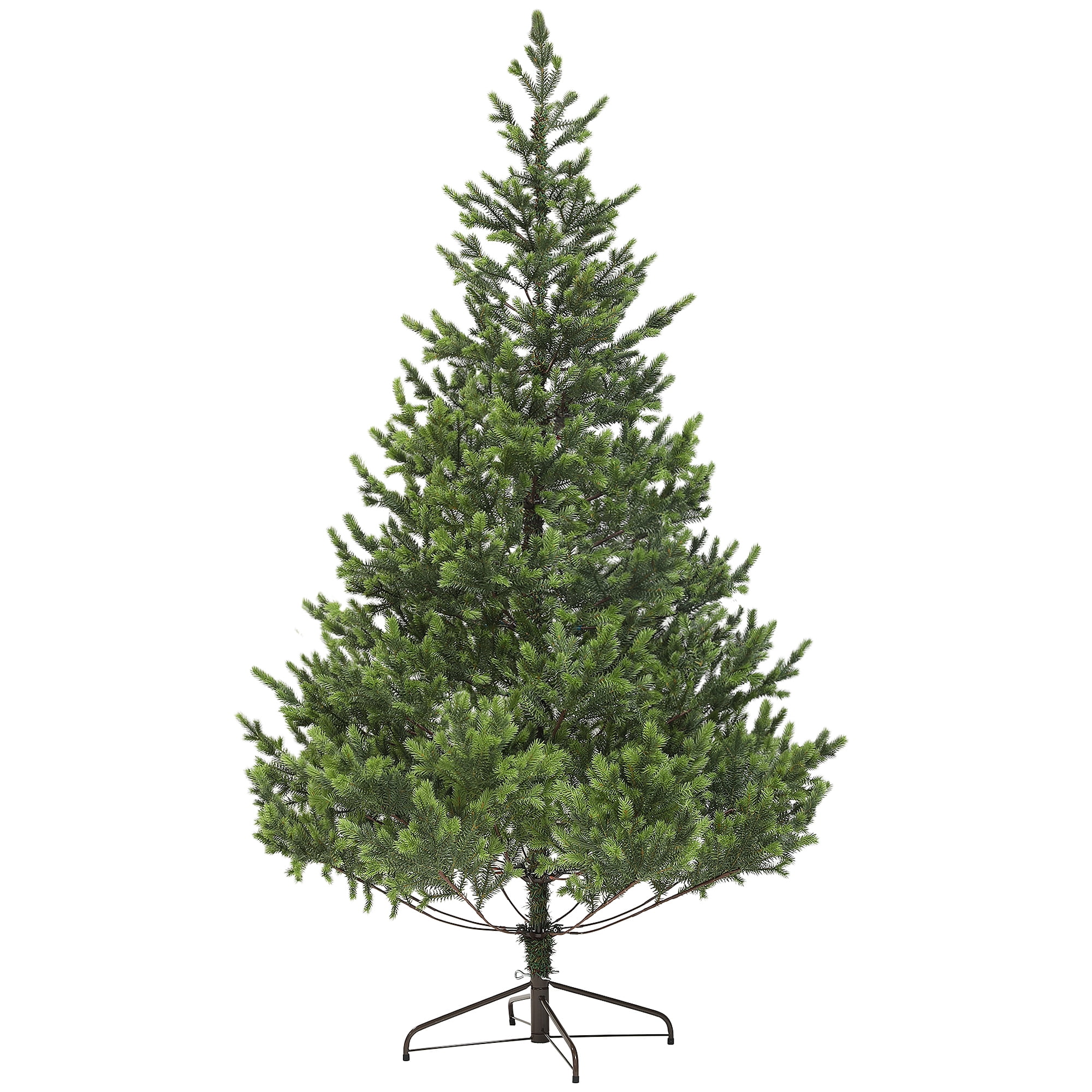 HOMCOM 7ft Artificial Christmas Tree, Sparse Realistic Cedar Tree with ...