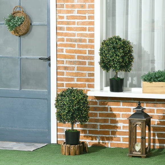 Artificial Topiaries in Artificial Plants and Flowers - Walmart.com
