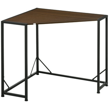 HomCom Industrial Style Double Sided Computer Desk with Strong Steel ...
