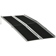 Silver Spring Portable Lightweight Multi-Fold Aluminum Wheelchair Ramp ...