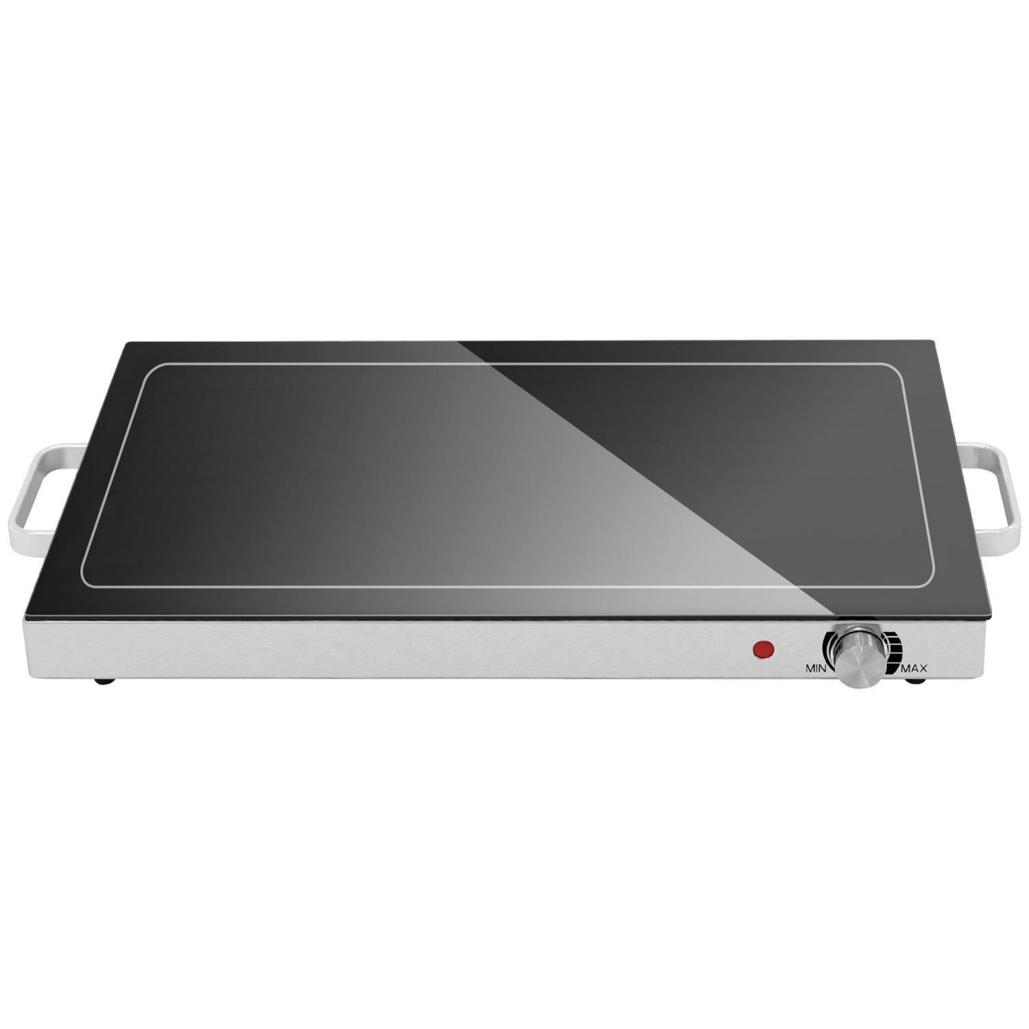HOMCOM Food Warmer with Adjustable Temperature Electric Warming Tray ...