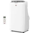 HOMCOM Inverter Portable Air Conditioner with Dual Hose, 14000 BTU AC ...