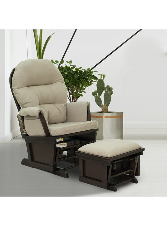 Wooden Nursery Gliders in Gliders & Rocking Chairs - Walmart.com