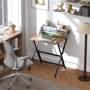 Mainstays Ardent No Tools Small Space Writing Desk, Euro Oak - Walmart.com