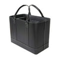 HOME DISTRICT Chic File Organizer Tote - Important Document Organizer ...