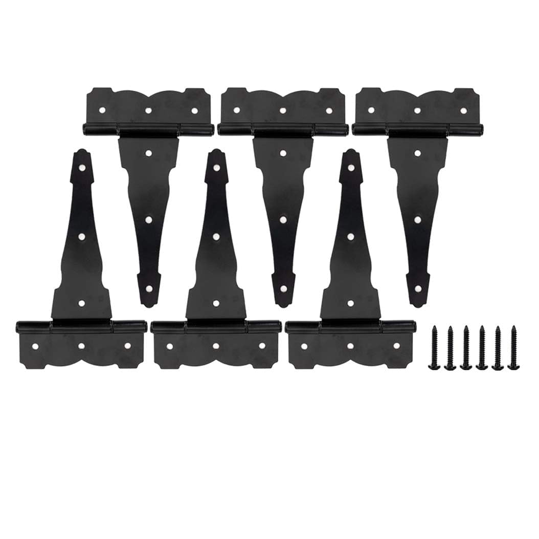 HOME MASTER HARDWARE 8 in Heavy Duty Decorative T Strap Hinge Shed ...