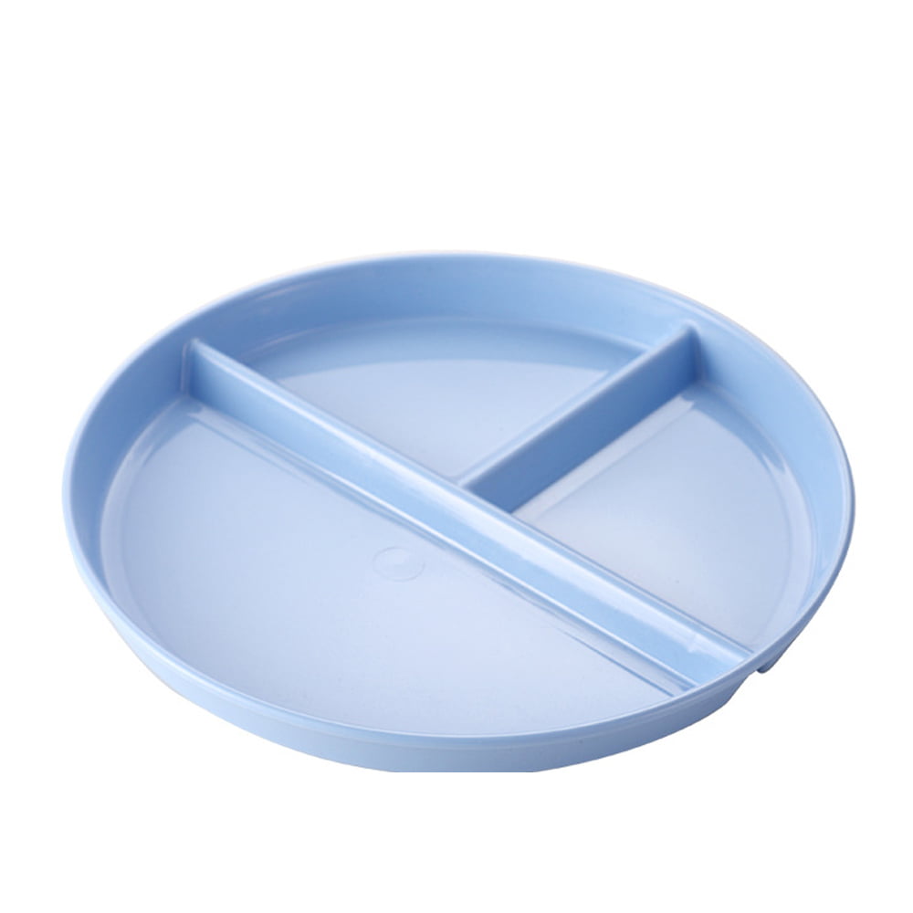 HOME Portion Control Plate,Reusable Plastic Divided Plate With 3 ...