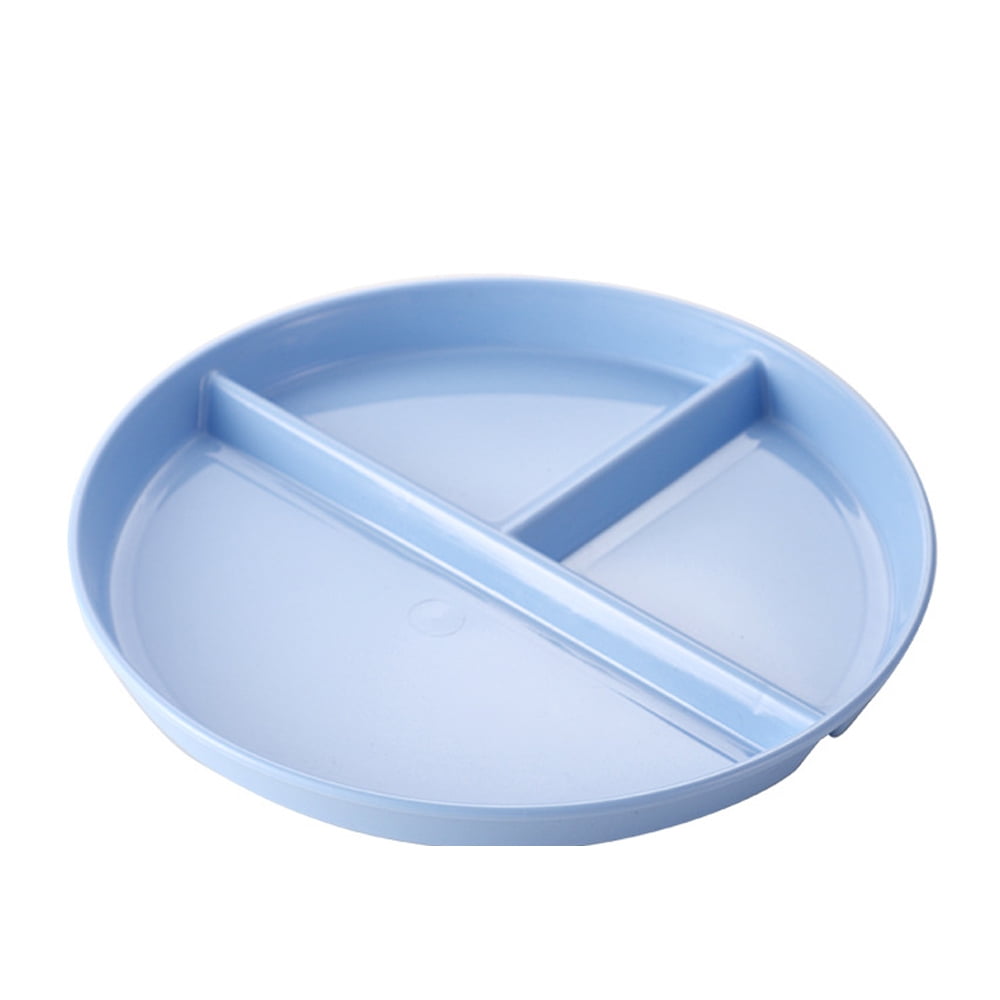 HOME Portion Control Plate,Reusable Plastic Divided Plate With 3 ...