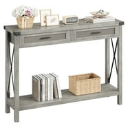 Casual Home Kennedy Console Table with Concealed Drawer, Concealment ...