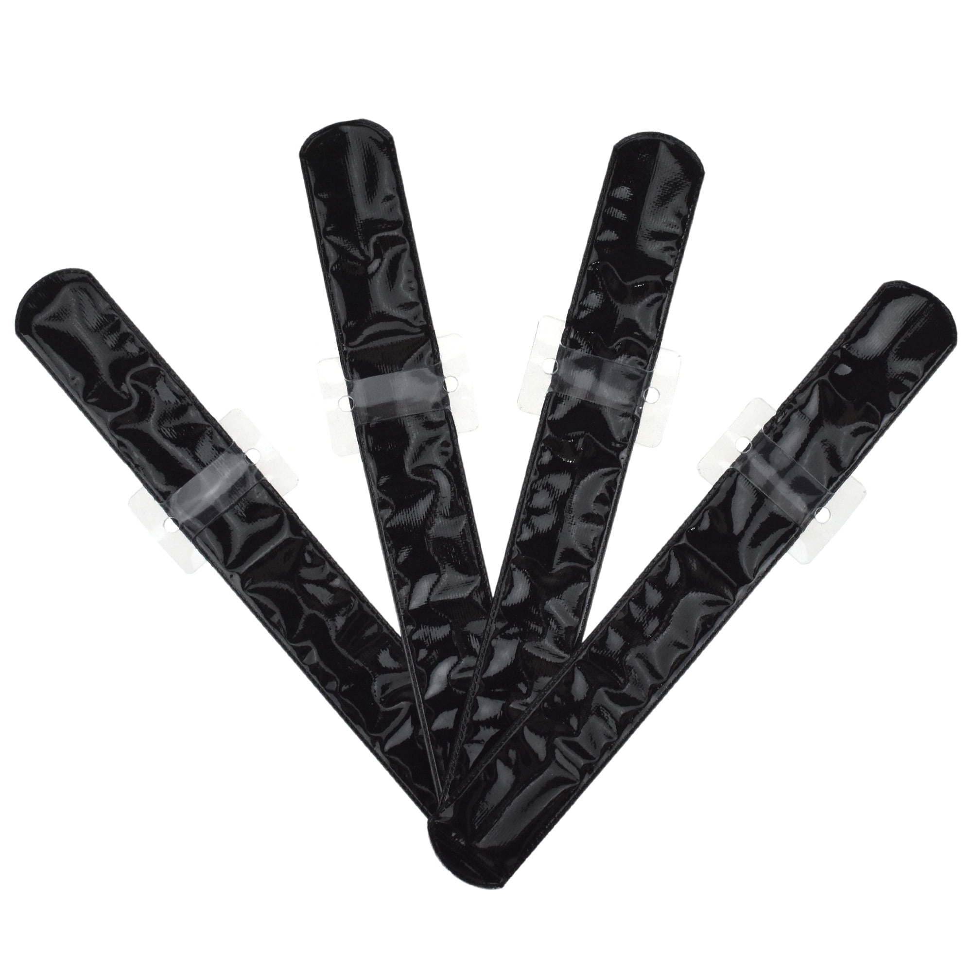 HOMEFORD Corsage Slap Wristlet Party Favor, 1-1/8-inch x 9-inch, 4 ...