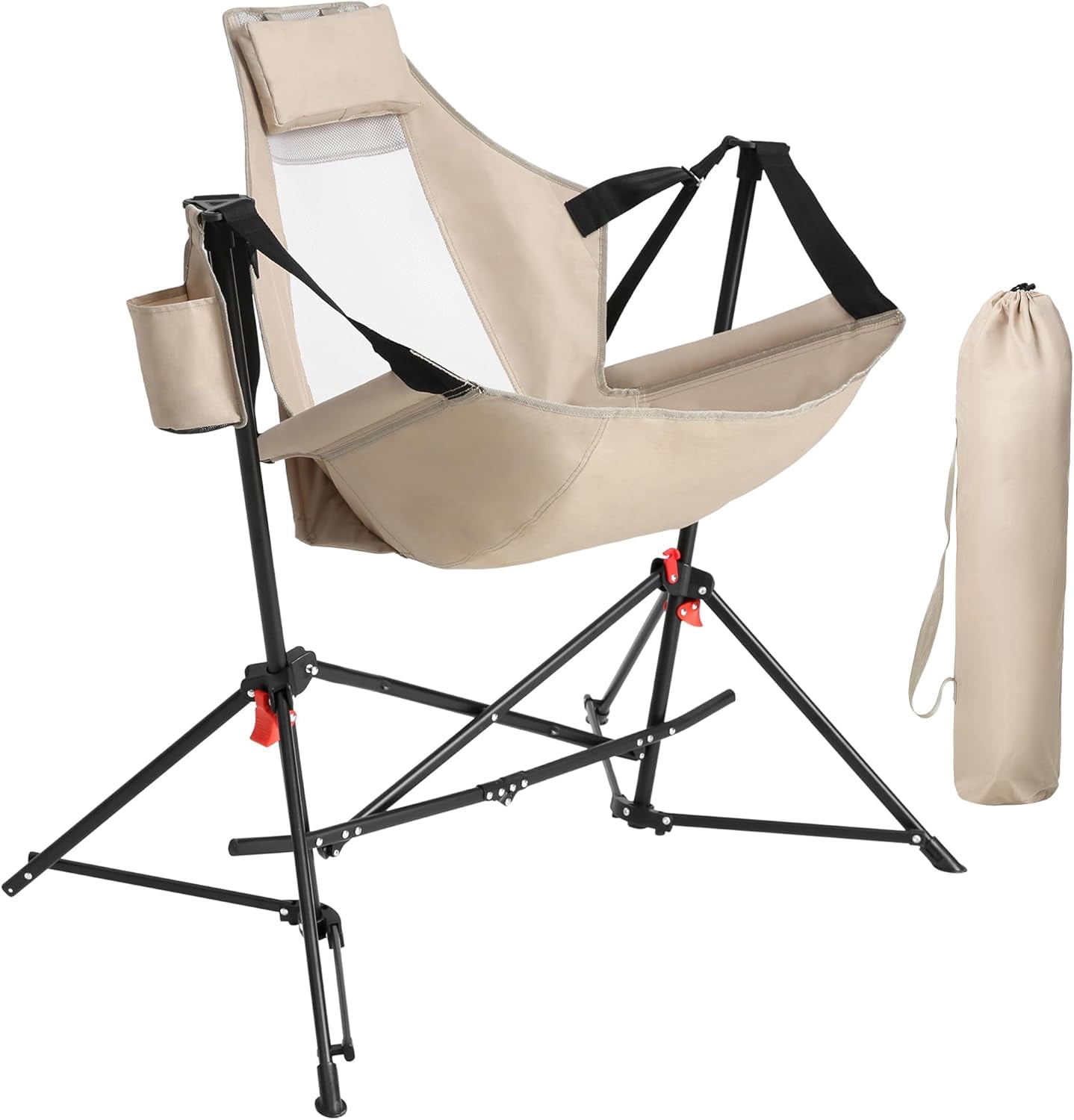 HOMEFUN Hammock Camping Chair - Portable Swinging Chairs for Adults ...