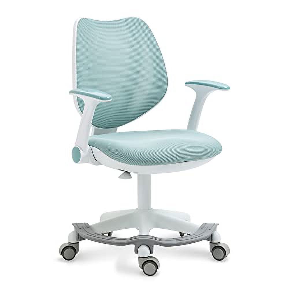 HOMEFUN Kids Desk Chair, Computer Chairs with Armrest and Footrest for ...