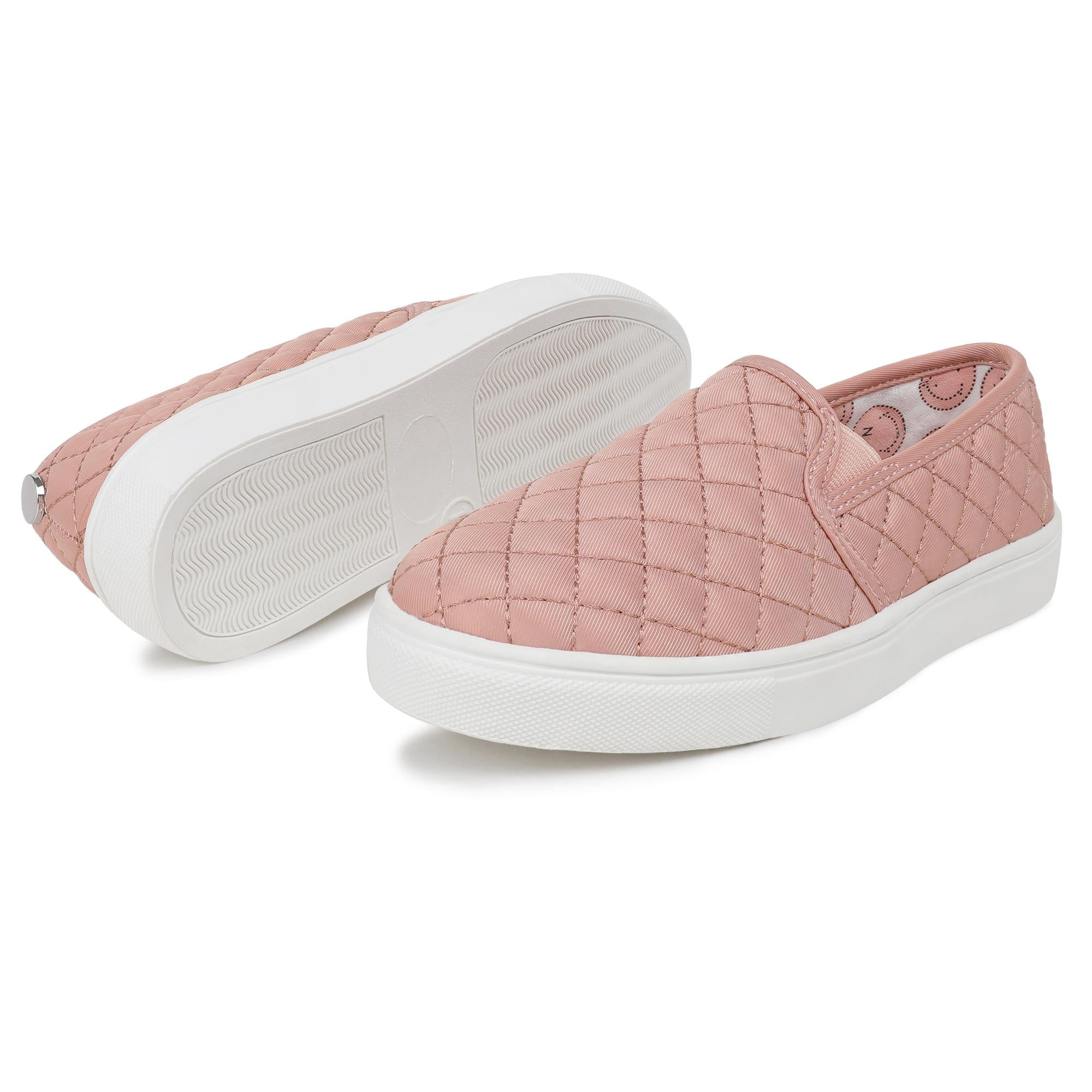 HOMEHOT Girls Casual Shoes Slip On Sneakers for Girls Little/Big Kid ...