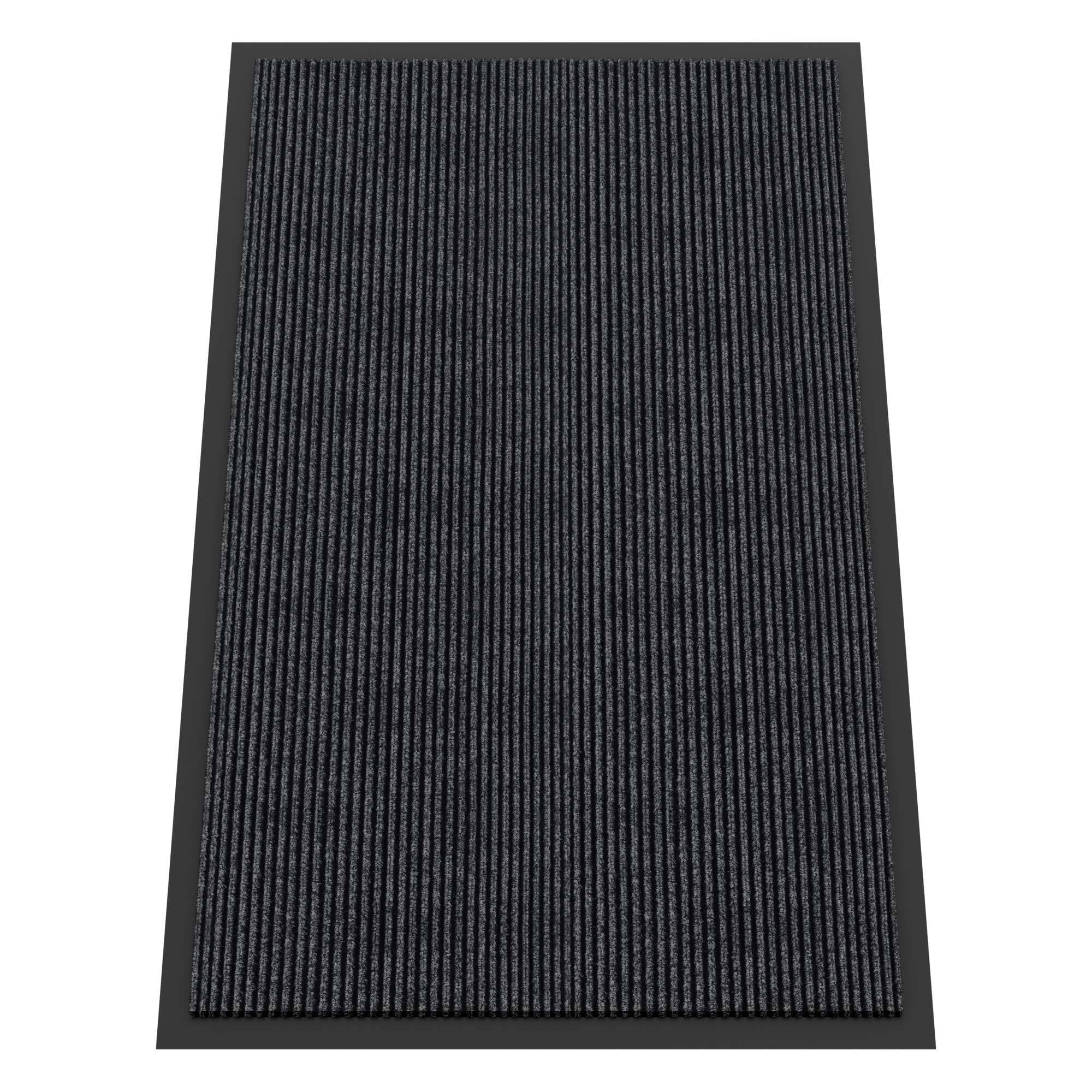 HOMEK Door Mat, Heavy Duty Indoor Outdoor Doormat, 36" x 60" Non-Slip ...
