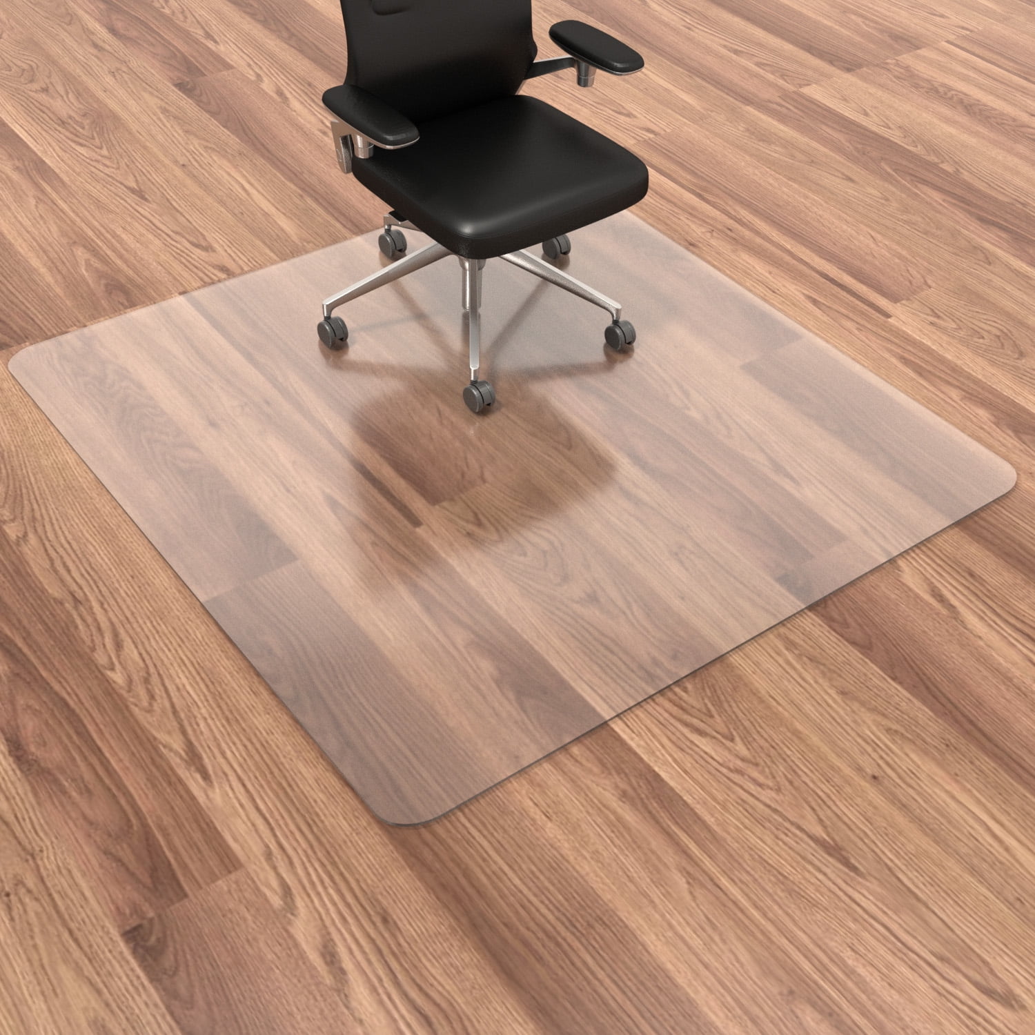 HOMEK Office Chair Mat for Hardwood Floor - Easy Glide Computer Desk ...