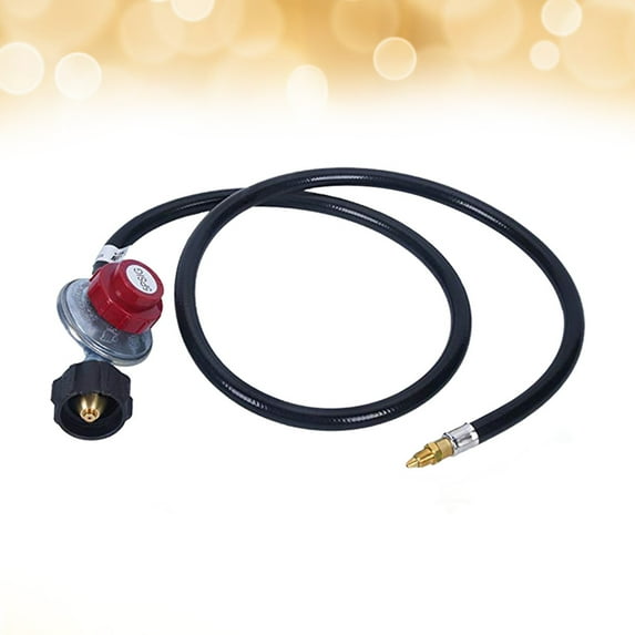 VERDANVERSE Camping Gas Cooker Regulator Brass Black 1Pack for Outdoor ...