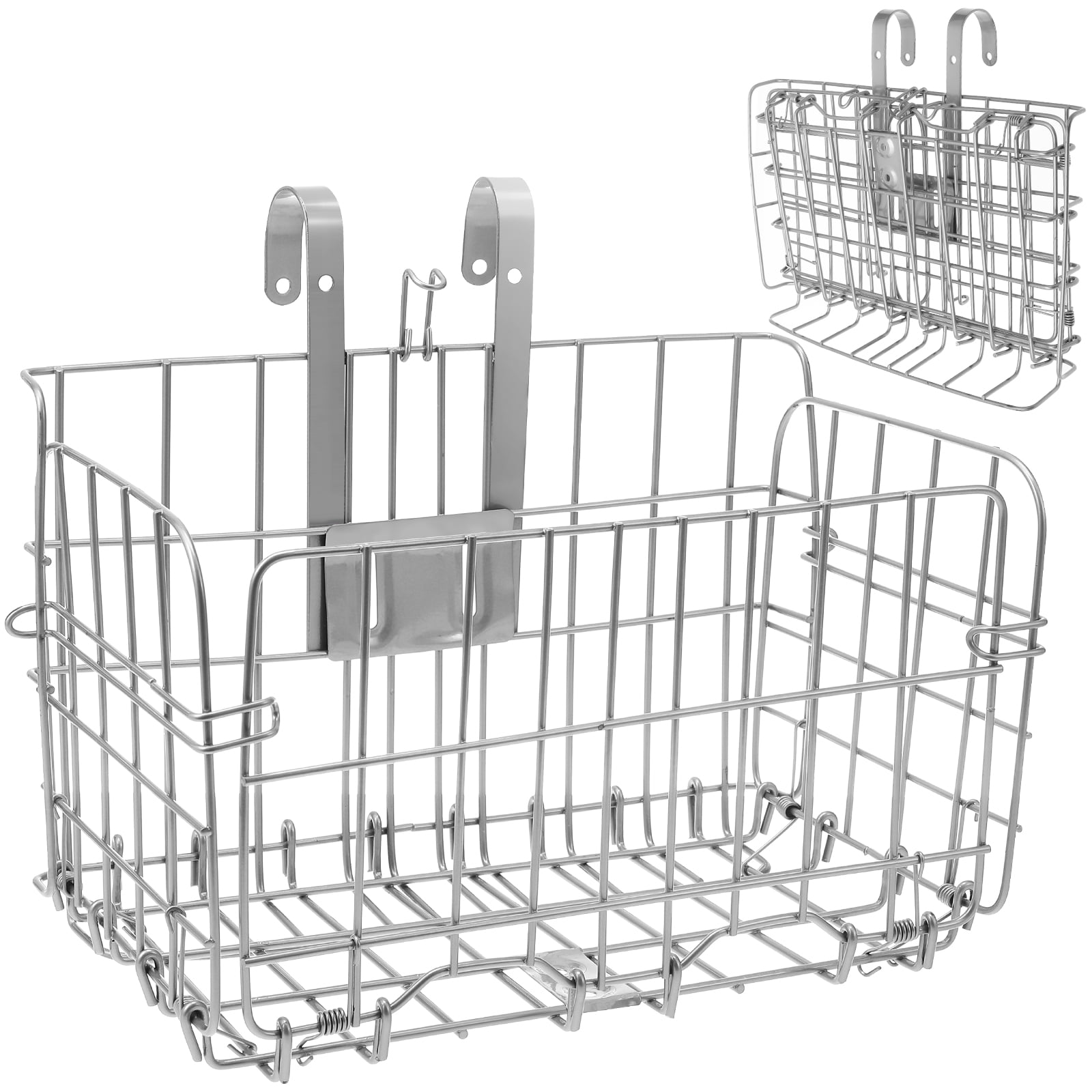 HOMEMAXS 1 Balance Basket Baskets for Adult Bikes Foldable Rear Scooter ...