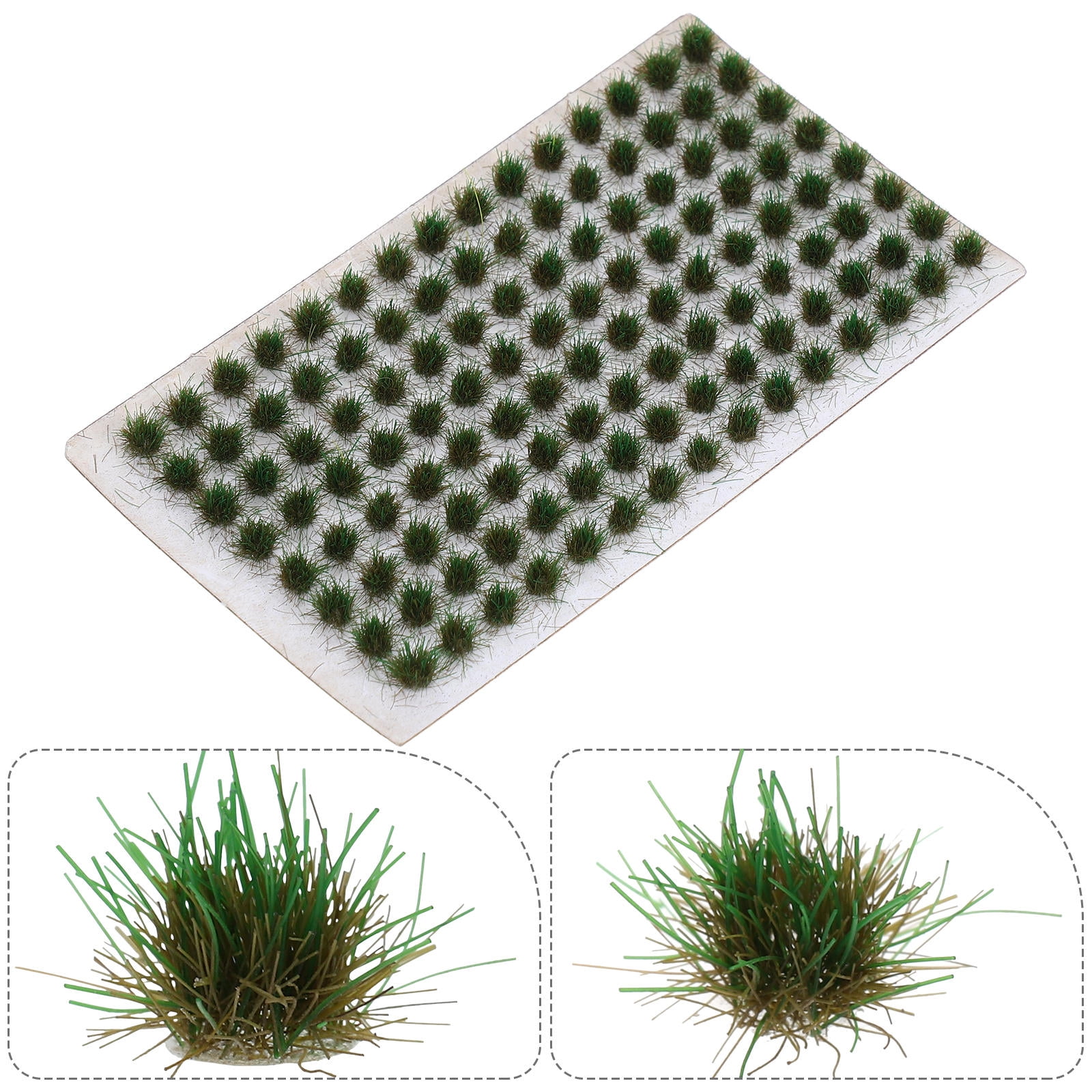 HOMEMAXS 1 Box Miniature Grass Tuft Clusters Model Railroad Grass DIY ...