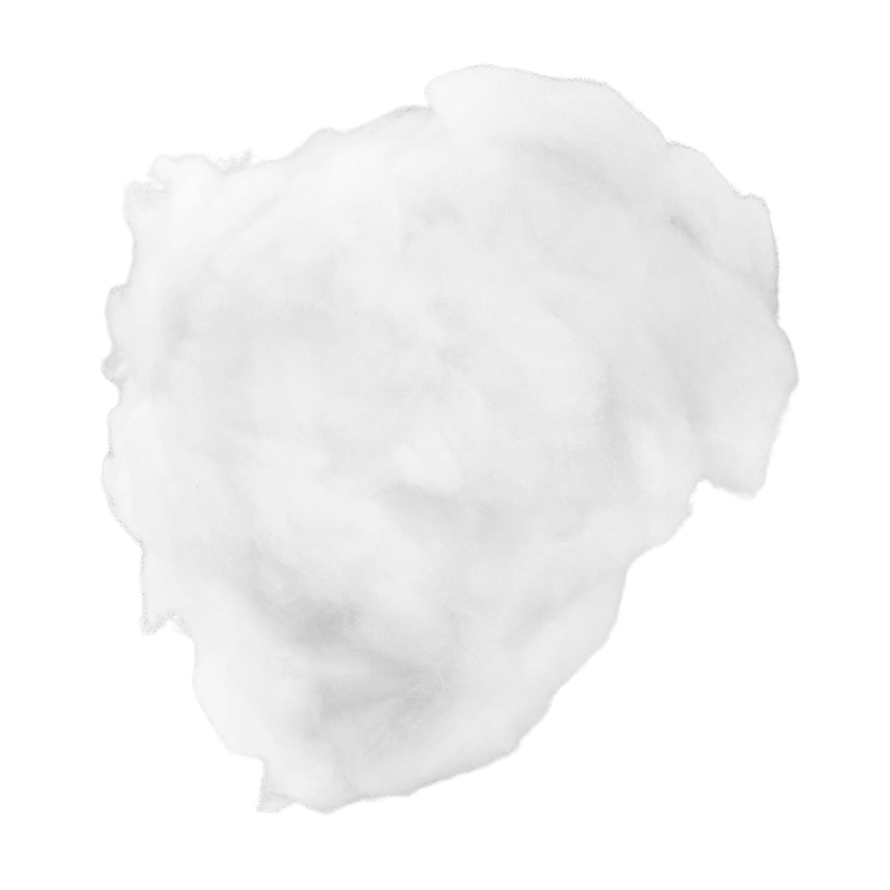 HOMEMAXS 1 Pack Polyester Fiber Fill Stuffing Cotton Filling White ...