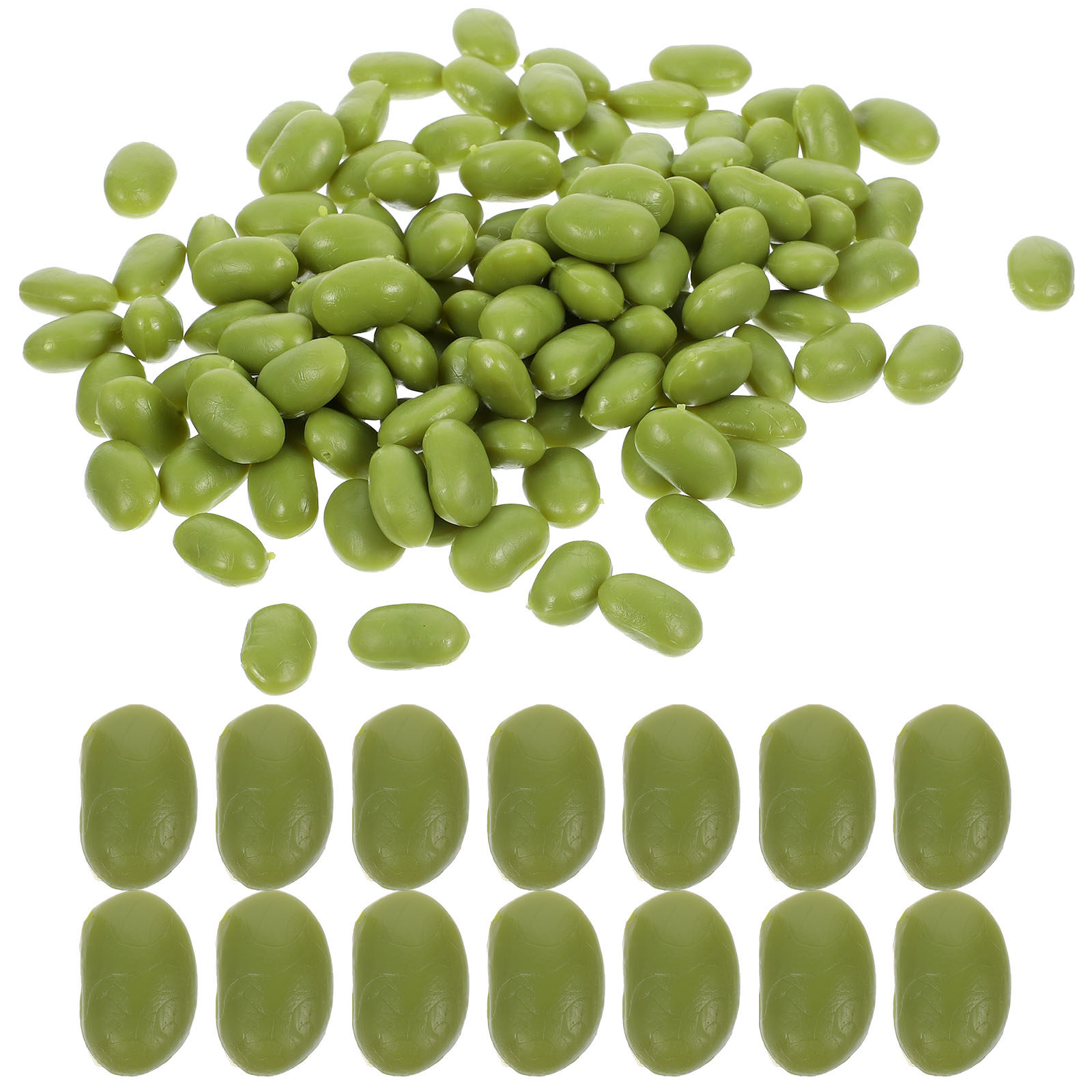 1 Pack of Artificial Bean Model Lifelike Simulation Fake Bean Fake ...