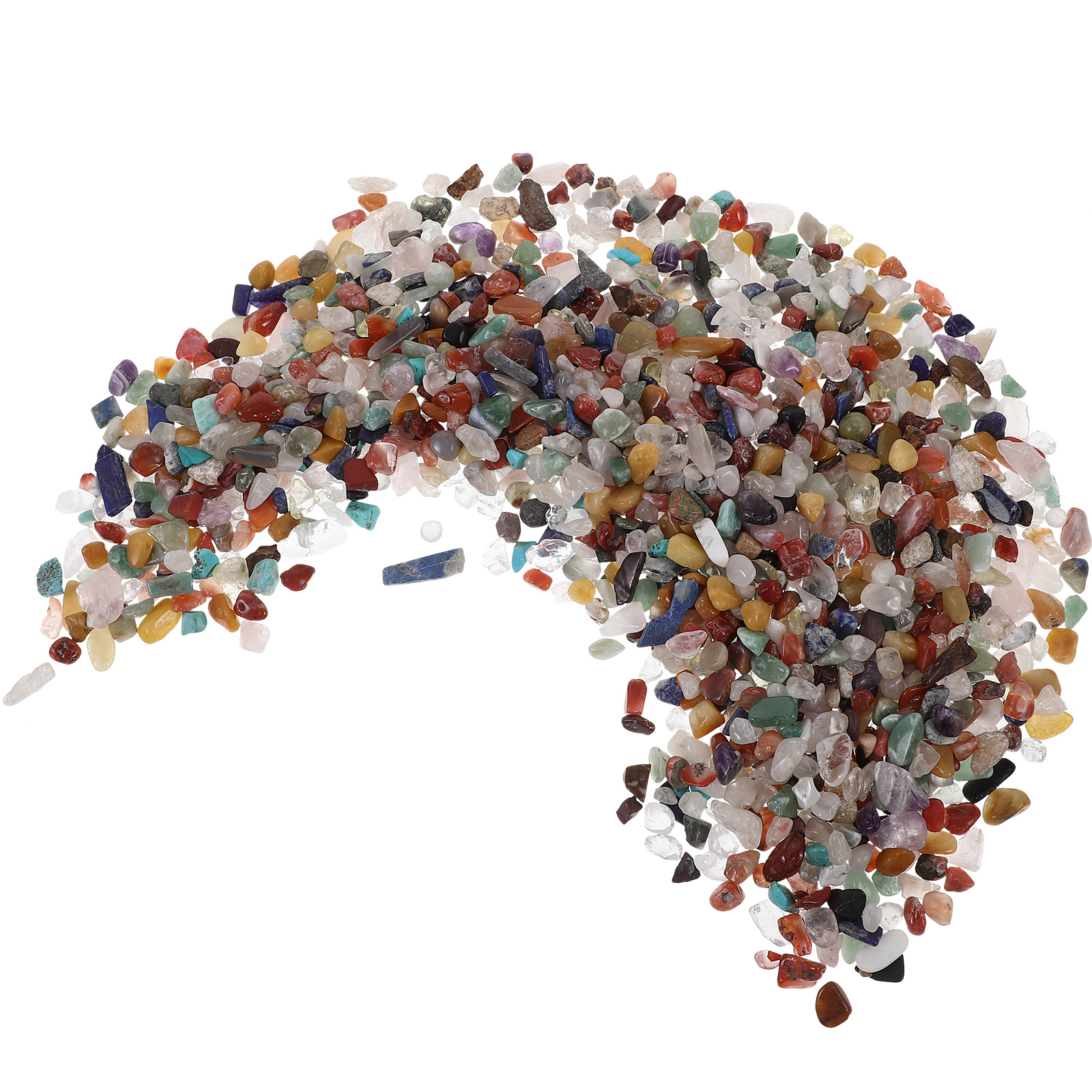 HOMEMAXS 1 Pack of Natural Stones Pebbles Gemstone Irregular Shaped ...