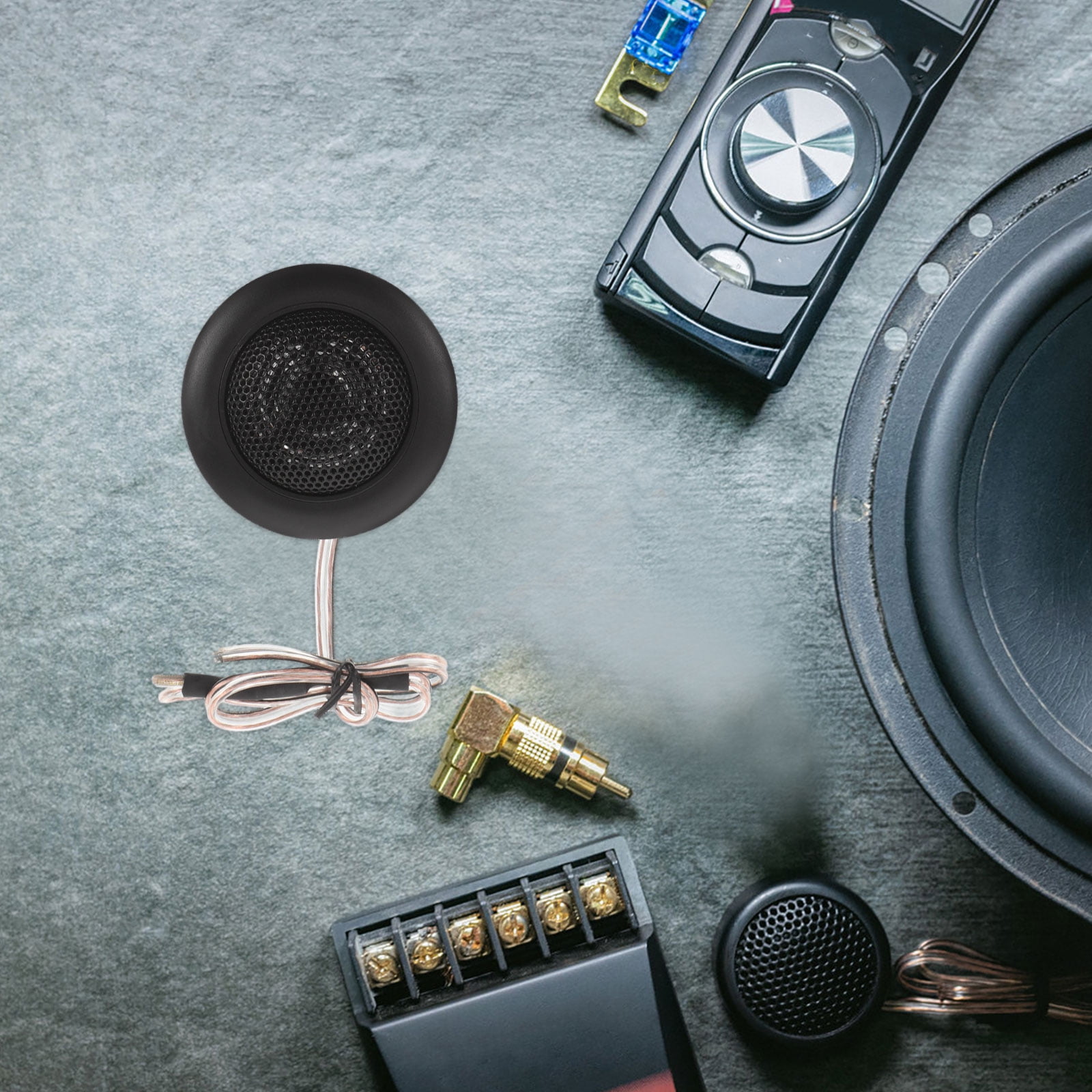 HOMEMAXS 1 Pair Of Auto Tweeter Horn Plastic Auto Tweeter Speakers Car ...