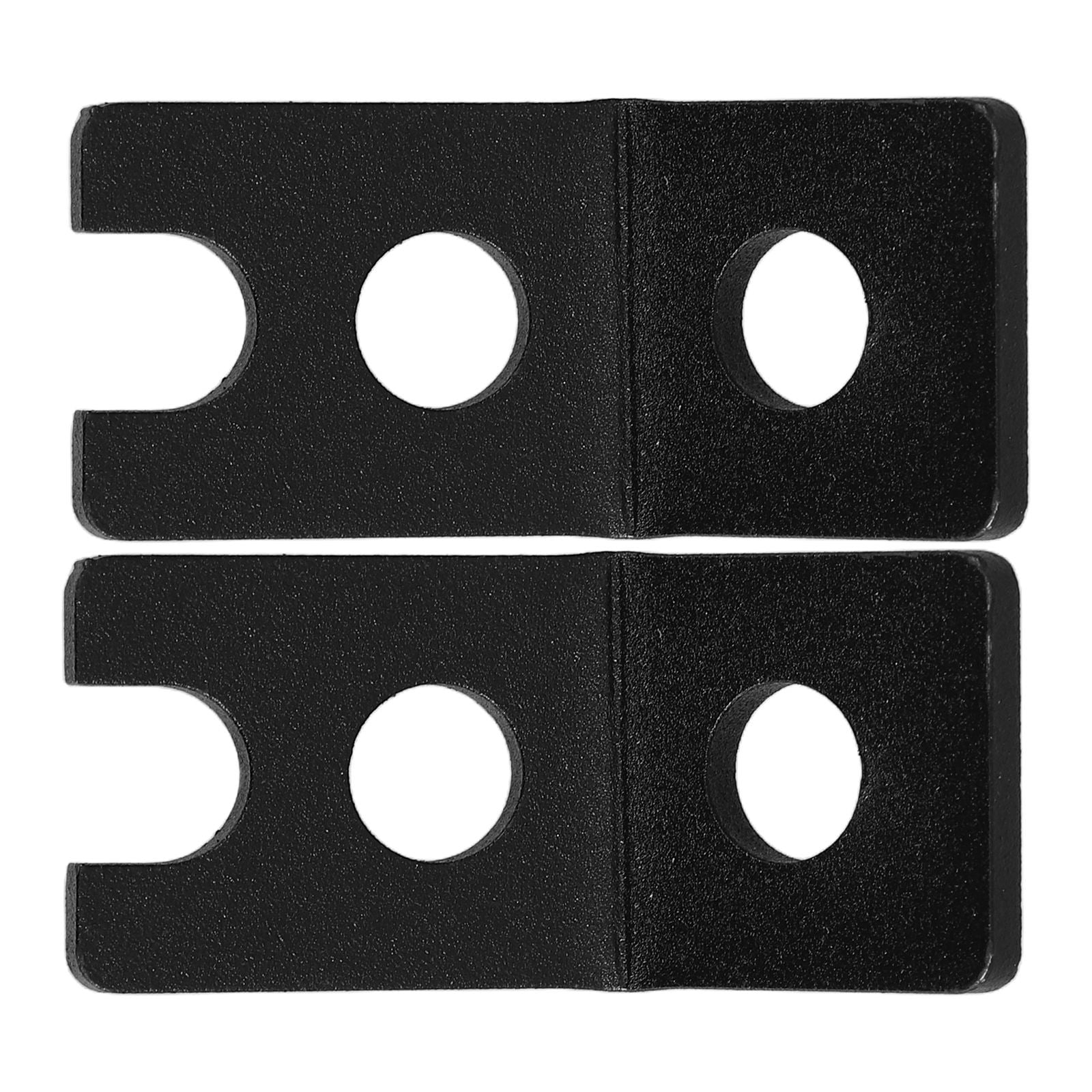 HOMEMAXS 1 Pair Backup Reverse Mount Bracket Pole Mounting Base Rear ...