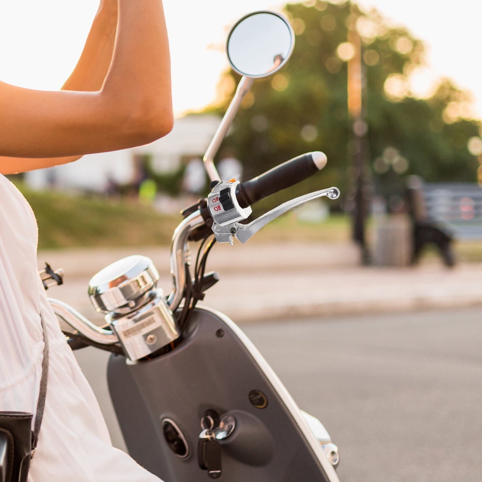 HOMEMAXS 1 Pair Brake Lever Motorcycle Electric Scooter Clutch Brake ...