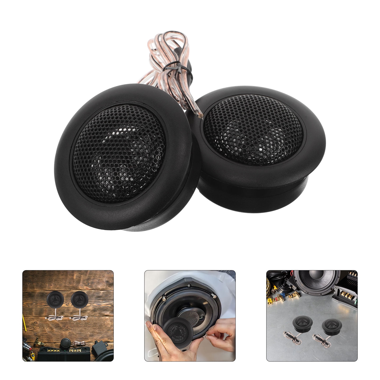 1 Pair Of Car Audio Tweeter Small Car Audio Tweeter Car Tweeters ...