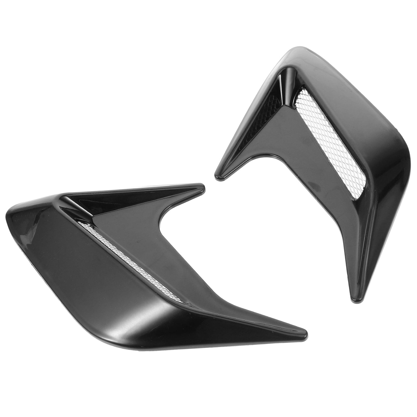 HOMEMAXS 1 Pair Car Hood Air Vents Stickers Car Hood Vent Decals ...