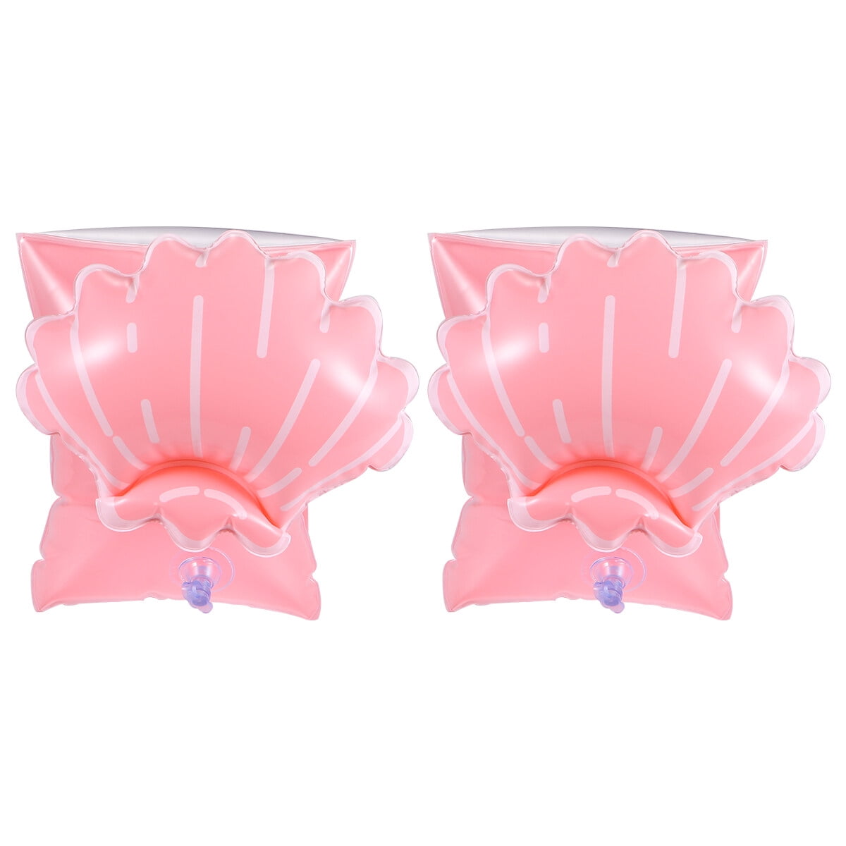 HOMEMAXS 1 Pair Cartoon Shell Shape Swim Rollup Floats Tube Water Wings ...