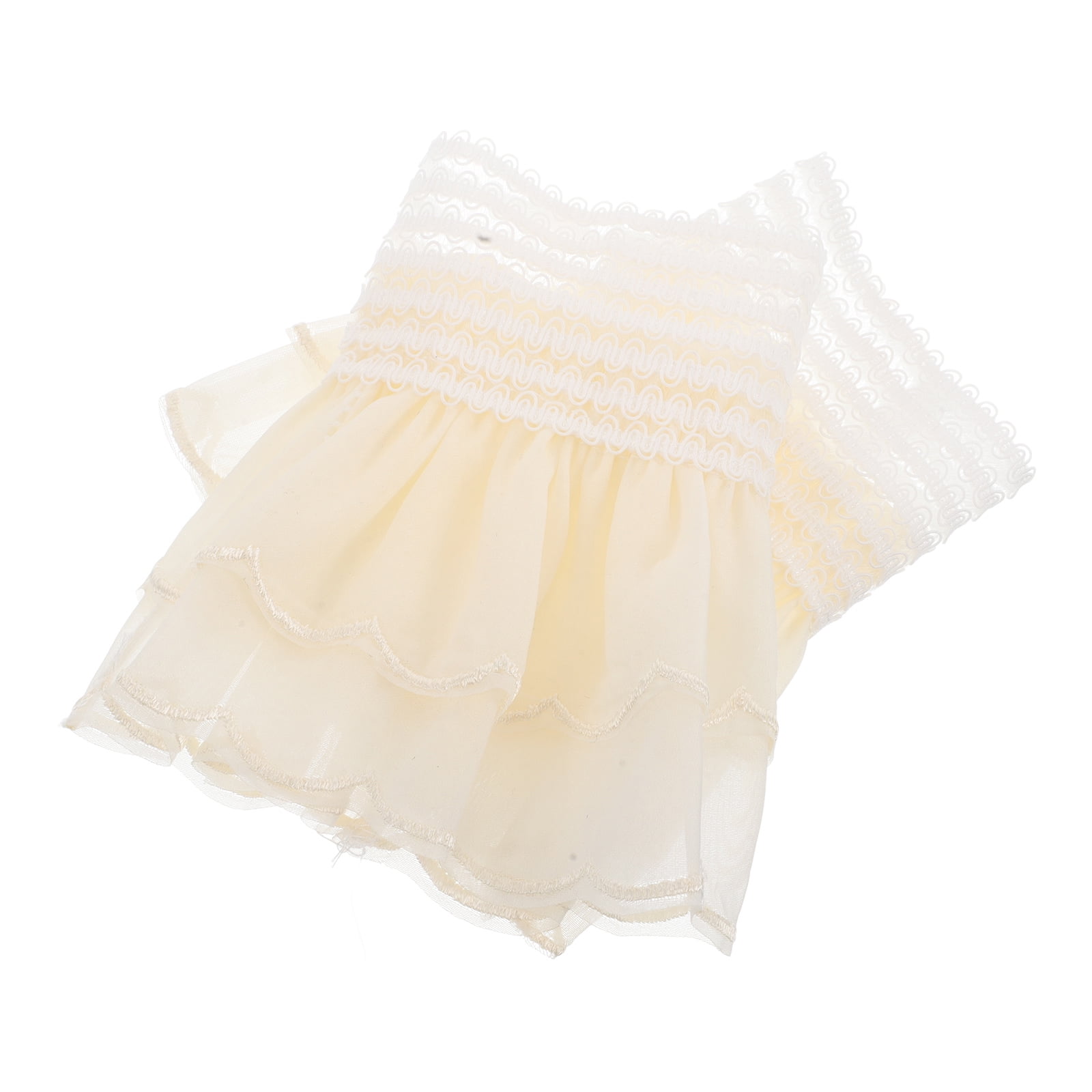 HOMEMAXS 1 Pair Of Cuff Sleeves False Wrist Cuffs For Women Ruffle ...