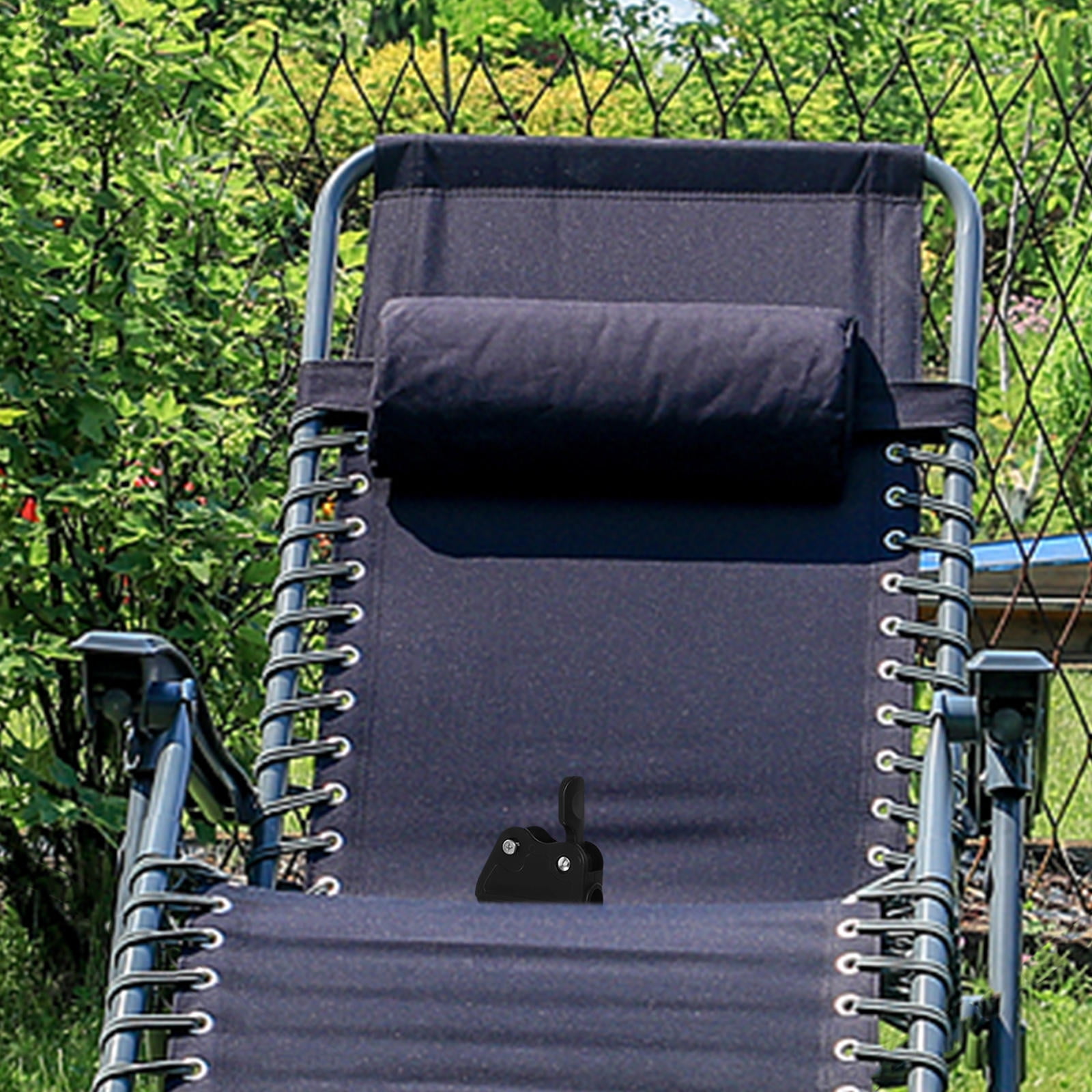 HOMEMAXS 1 Pair Heavy Duty Folding Chair Hinges Latch Lounge Chair ...