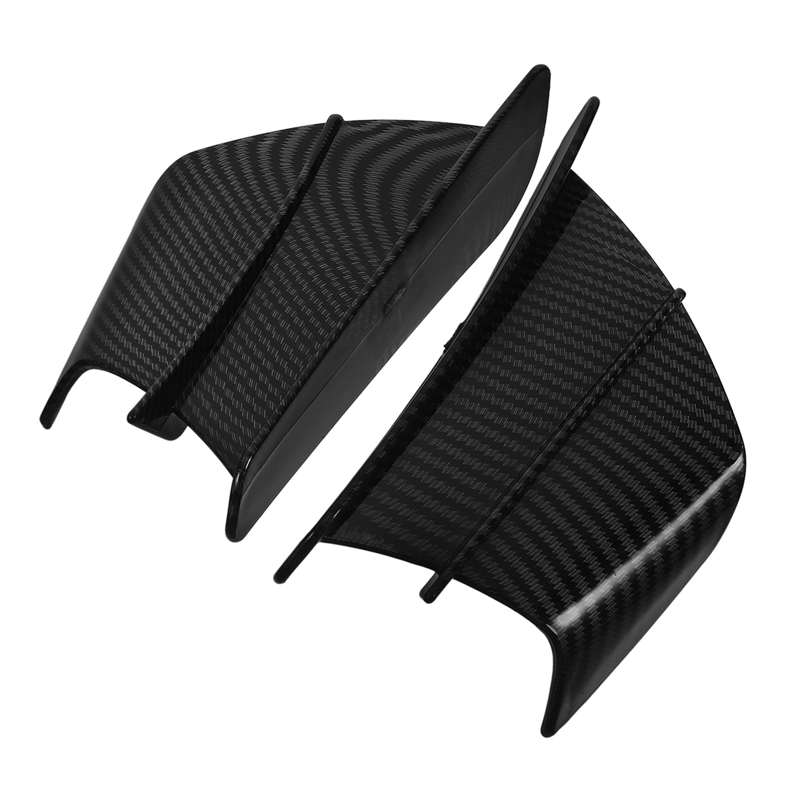 HOMEMAXS 1 Pair Motorbike Winglet Spoiler Wing Motorcycle Fairing ...