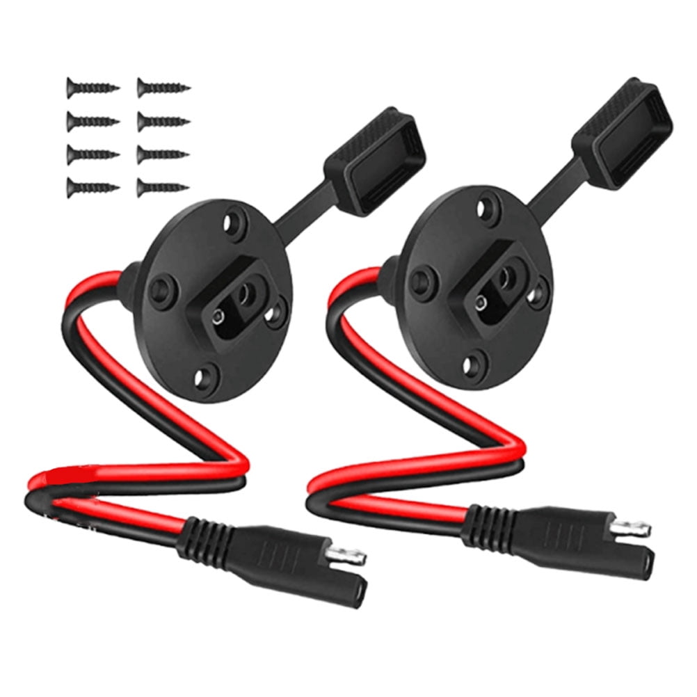 HOMEMAXS 1 Pair SAE Quick Connection Cable Solar Panel Connector Solar ...