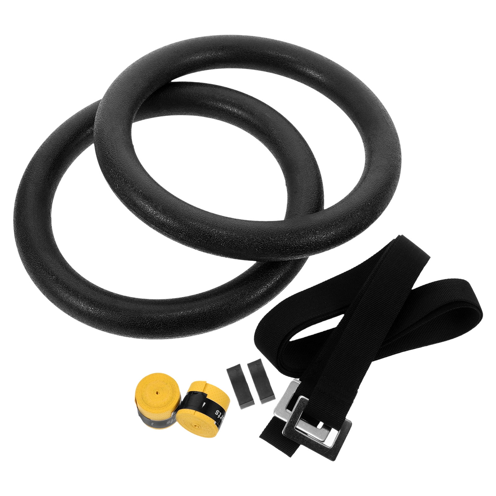 HOMEMAXS 1 Pair Of Workout Rings Exercise Rings Gymnastic Rings With ...