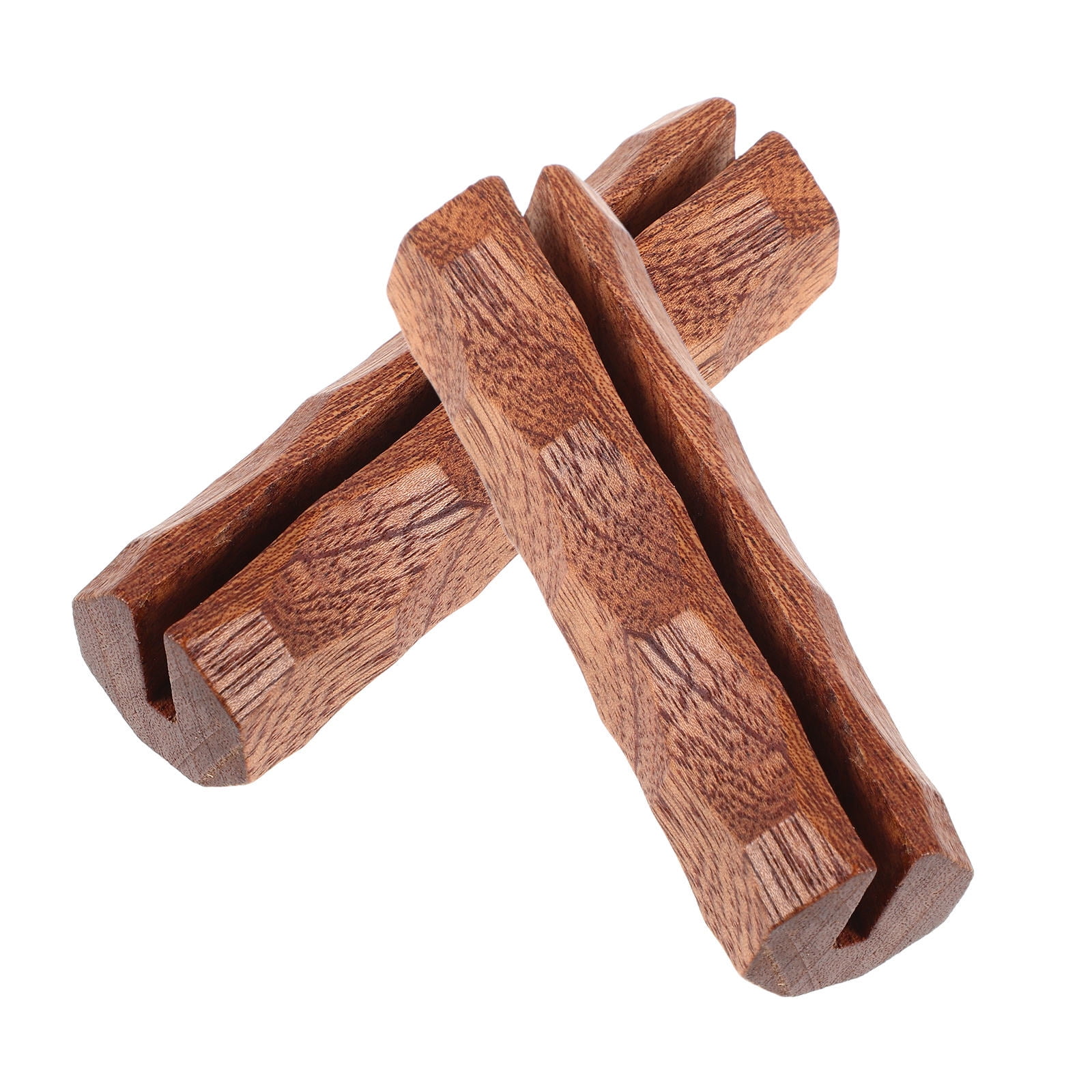 HOMEMAXS 1 Pair of Heat Resistant Wooden Pan Handle Covers Insulated ...