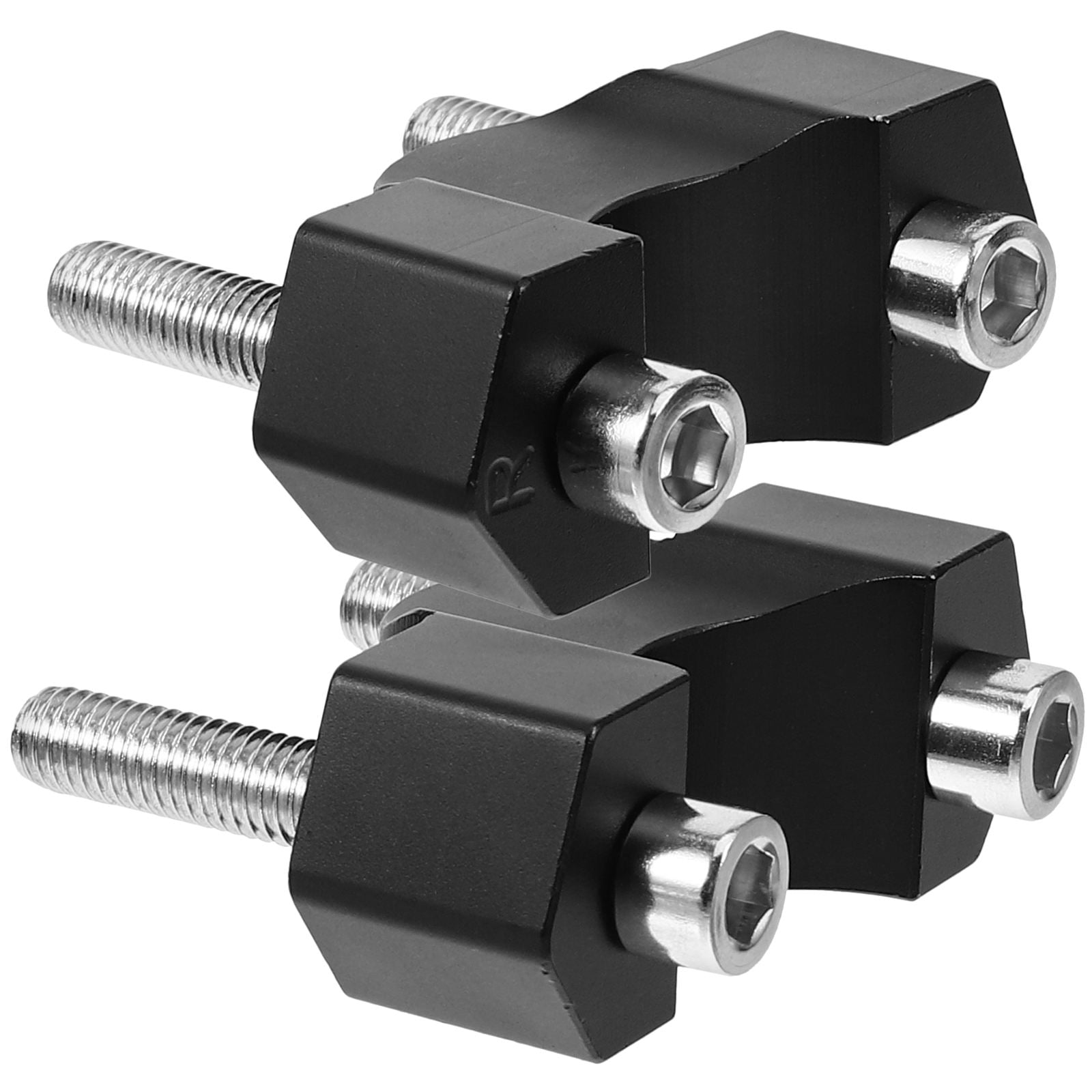 HOMEMAXS 1 Pair of Universal Handlebar Riser Motorcycle Handlebar Clamp ...