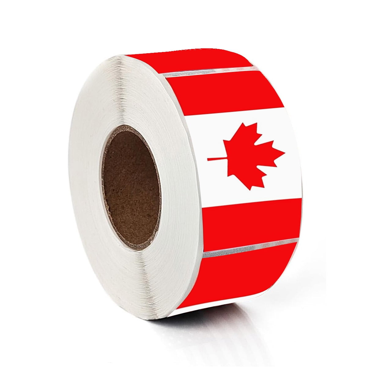 HOMEMAXS 1 Roll Canada Flag Sticker For Truck Water Bottles Laptops ...