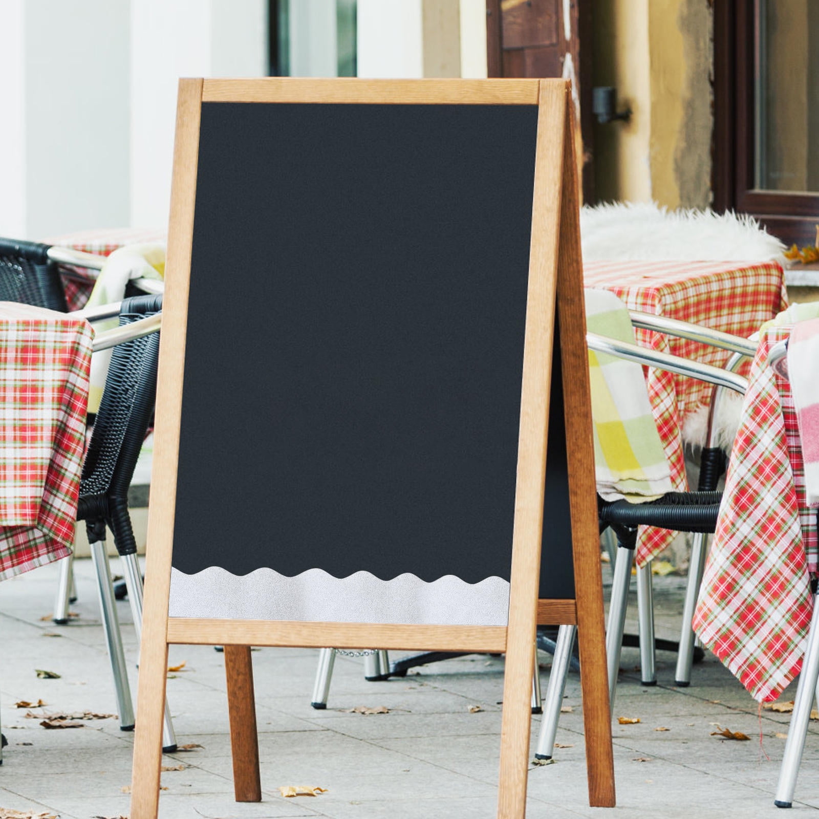 HOMEMAXS 1 Roll Glitter Blackboard Border Decal For Classroom ...