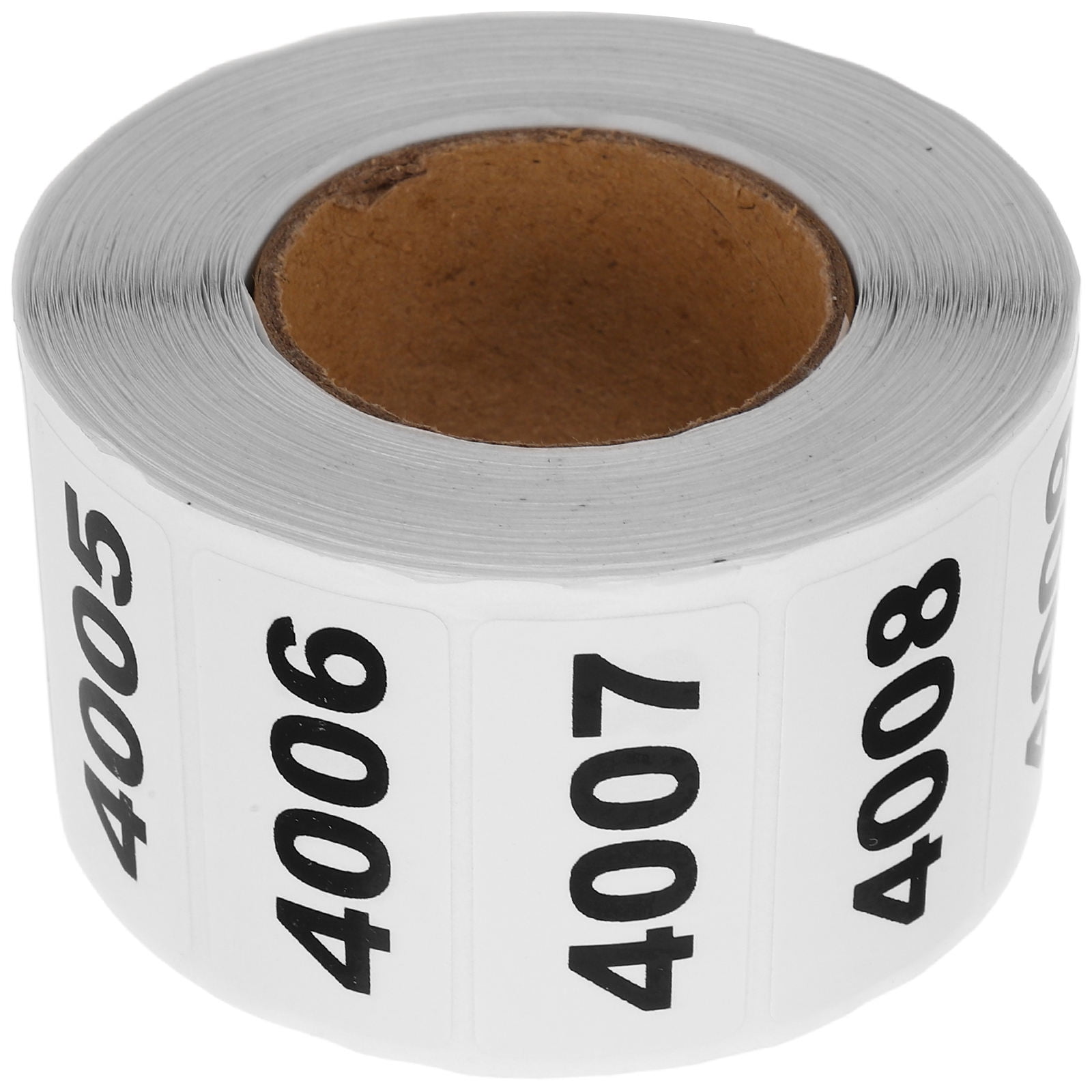 HOMEMAXS 1 Roll Numbered Adhesive Labels Inventory Stickers Labels ...
