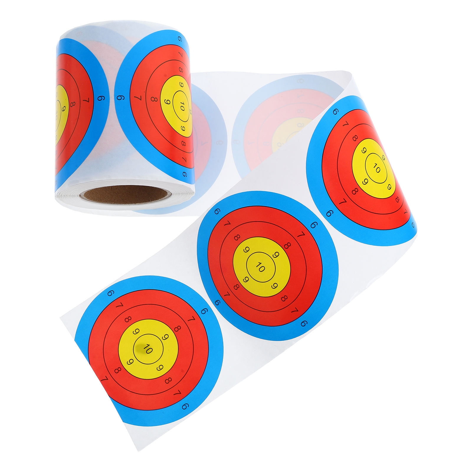HOMEMAXS 1 Roll Of Shooting Practice Target Stickers Fluorescent Arrow ...