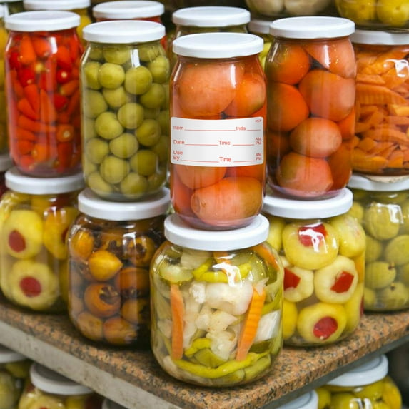 1 Roll Removable Food Date Labels Stickers for Kitchen Restaurant ...