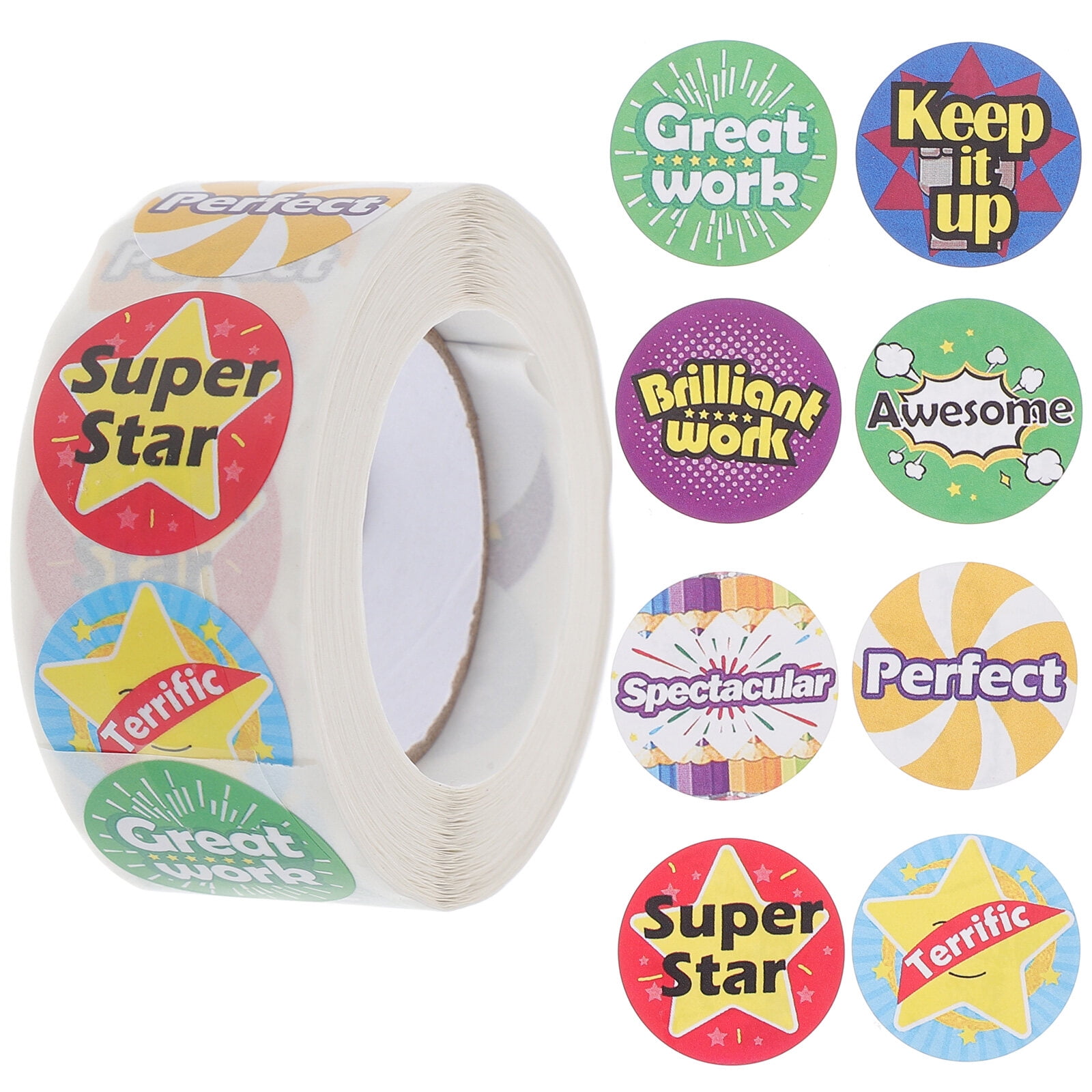 Cartoon Reward Stickers for Decoration with Lovely Designs Made of ...